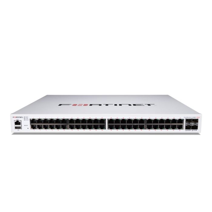 Fortinet FortiSwitch-448E-POE Layer 2/3 FortiGate switch controller ...