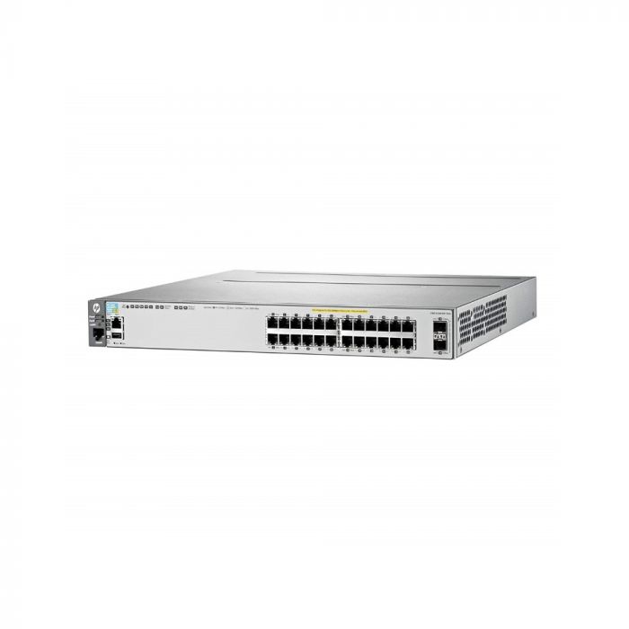 HPE Renew J9573A Networking 3800-24G-PoE+-2SFP+ Managed Switch