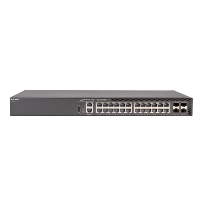 RUCKUS ICX 8200-24F- Fiber Switch, 24×10/100/1000 Mbps SFP ports, 4×25 ...